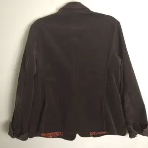 Talbots | Jackets & Coats | Talbots Chocolate Brown Corduroy Jacket 4 ...